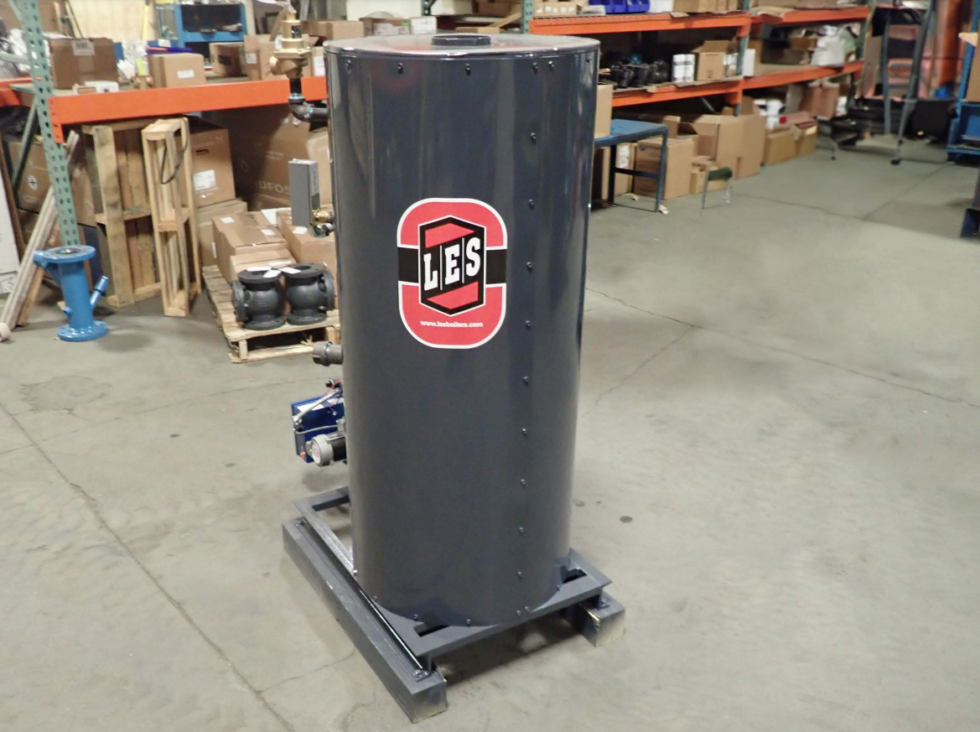 LES 25HP Vertical Hydronic Boiler | BEC